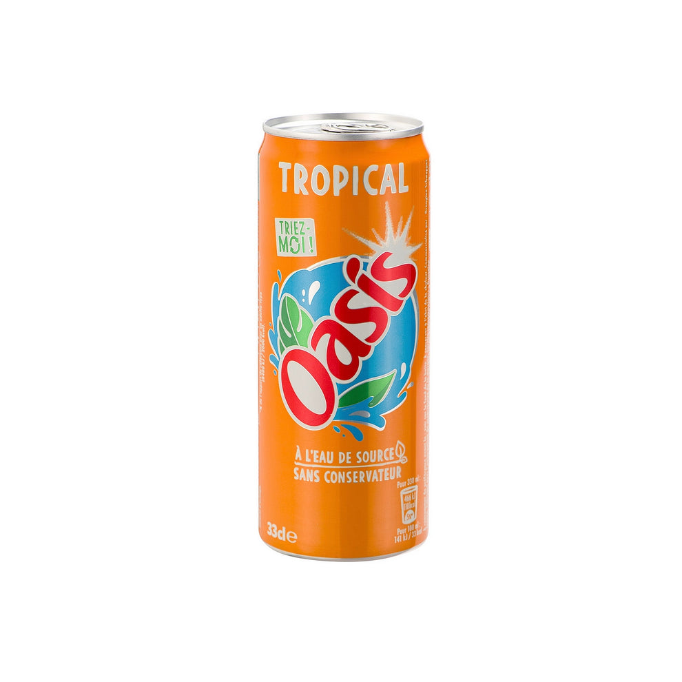 OASIS TROPICAL CANETTE 33 CL | - HALAL FRAIS | ACHAHADA