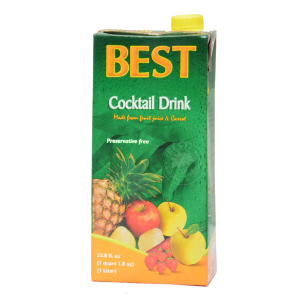 BEST COCKTAIL 1L TETRA – HALAL FRAIS